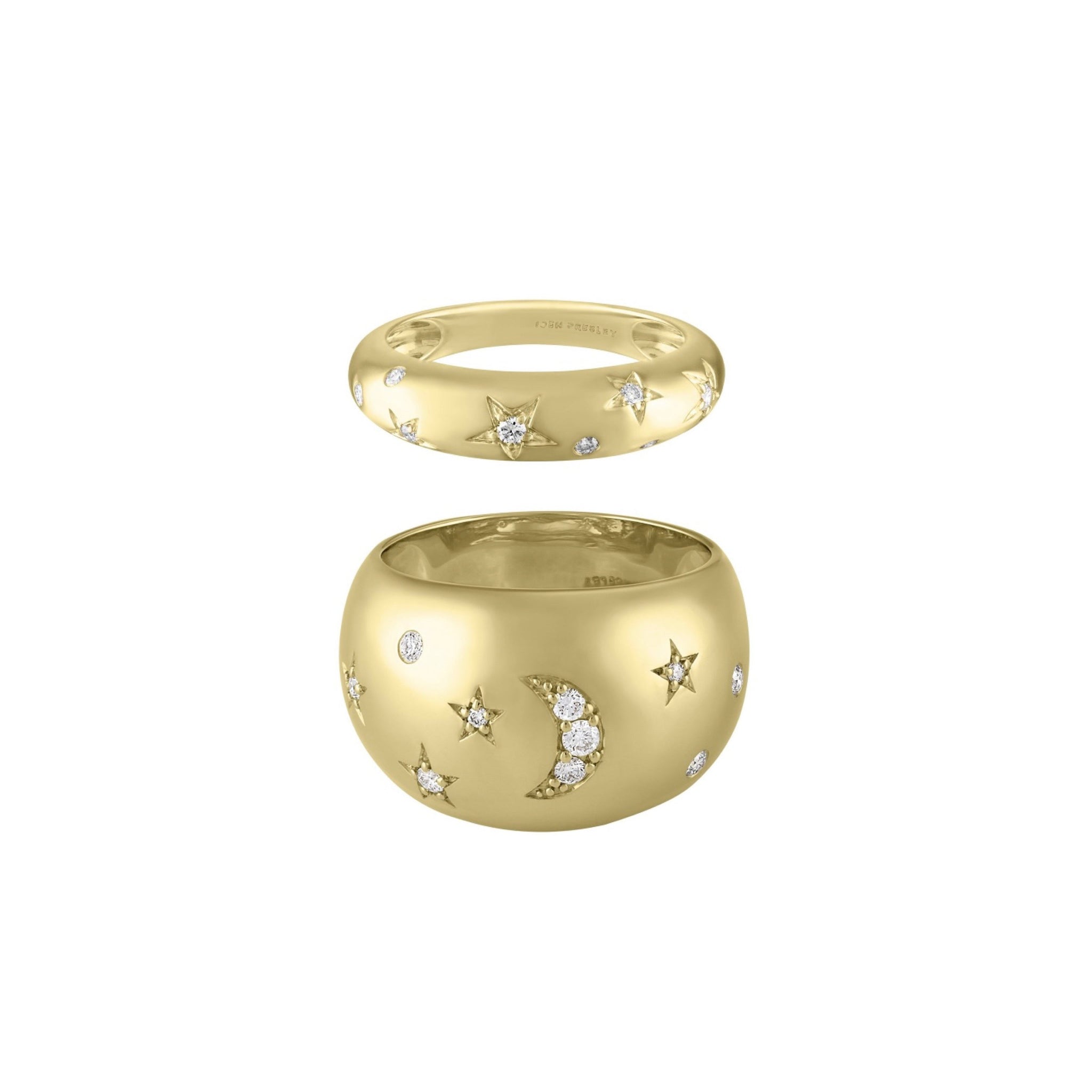 Celeste Dome Rings - Eden Presley
