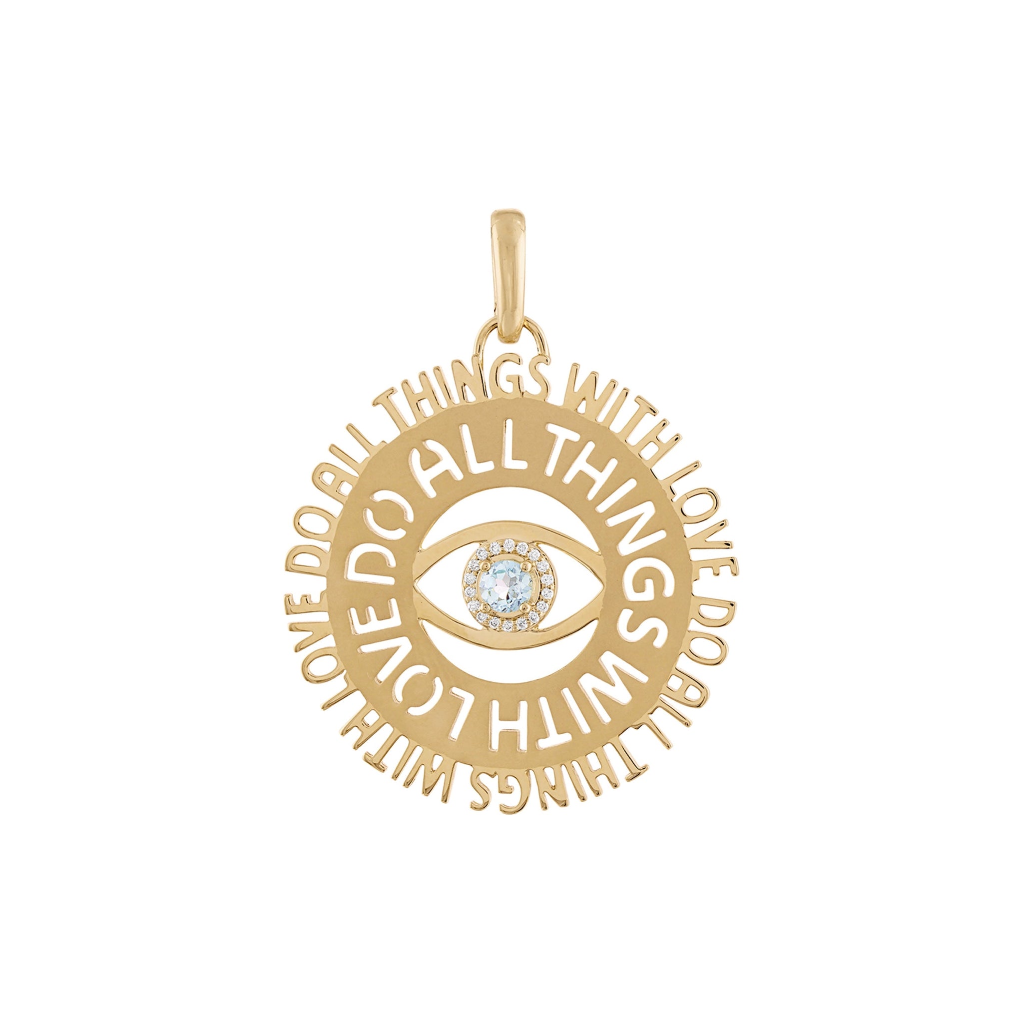 Do all Things with Love Pendant - Eden Presley