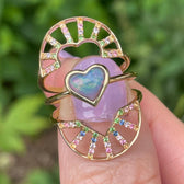 Nesting Rings - Versatile & Stacking Diamond or Gemstone Ring