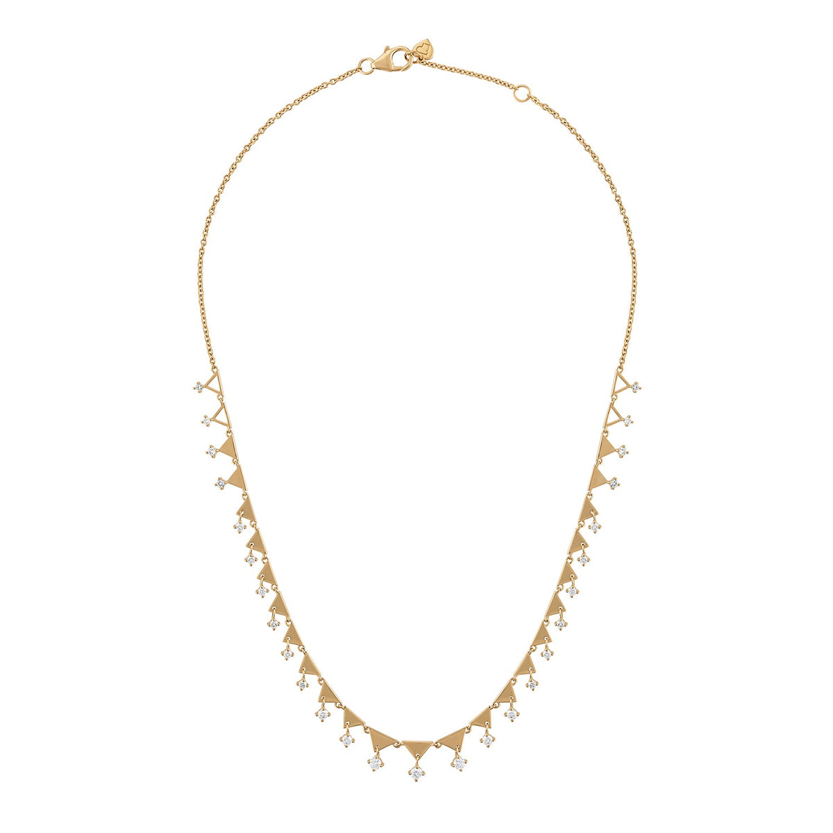 Diamond Collar Necklace | Radiant Elegance | Eden Presley