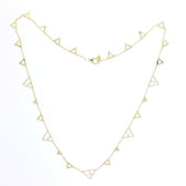 Shine Triangle Necklace